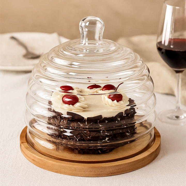Handcrafted Cake Domes & Stands - Beautiful Cake Display